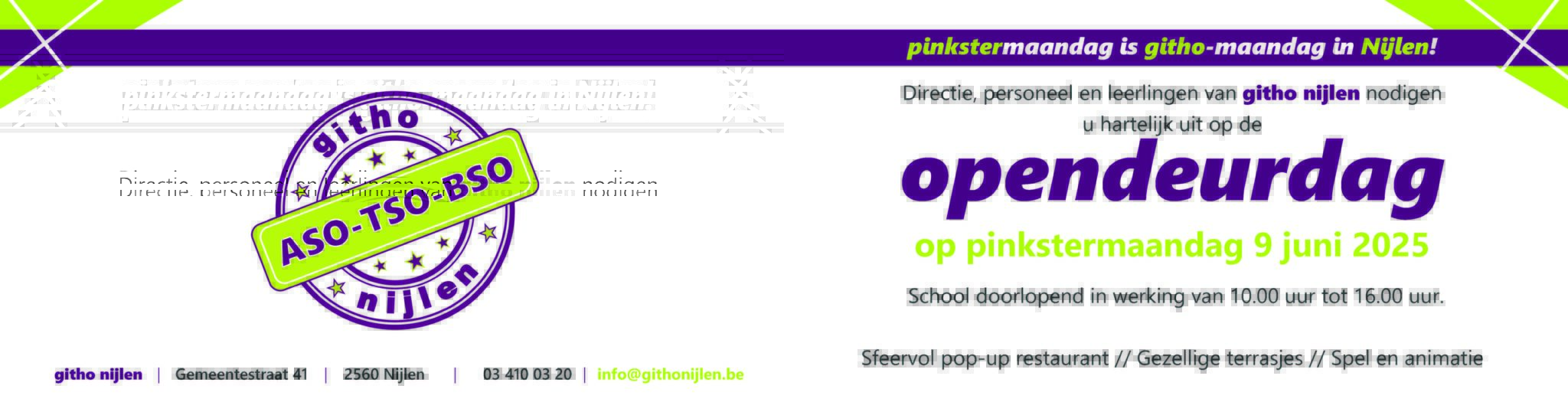 Opendeurdag githo nijlen - Bekend in Nijlen